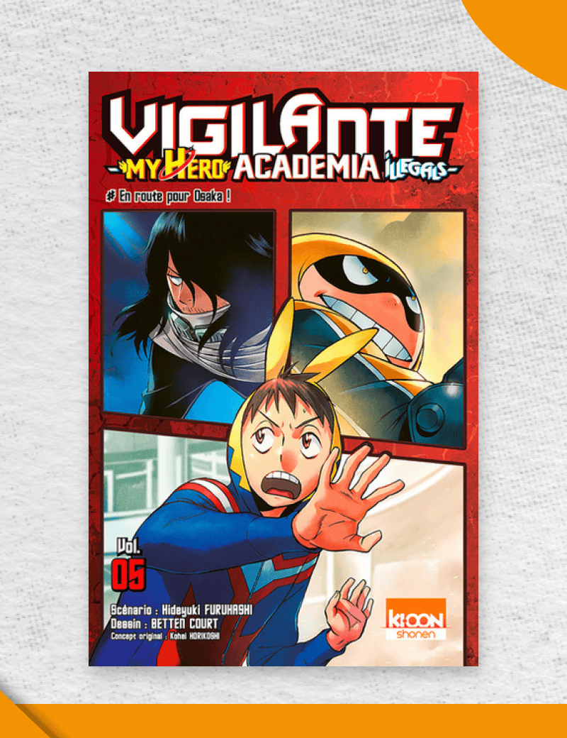 Vigilante My Hero Academia Illegals - Tome 5 (VF) – ARCAHUS Shop